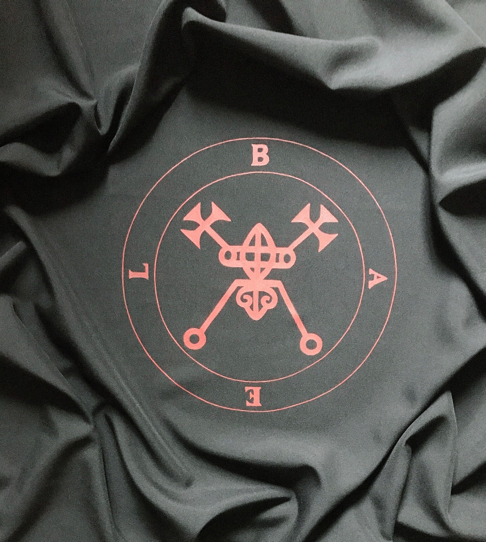 Bael tablecloth Goetia demon sigil Altar cloth | Etsy