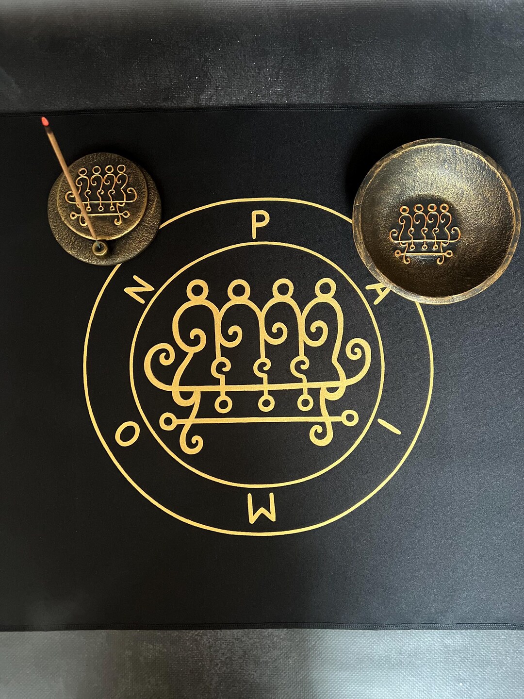 Paimon Sigil Goetia Demon Altar SET Ritual Tool Solomon Magic ...