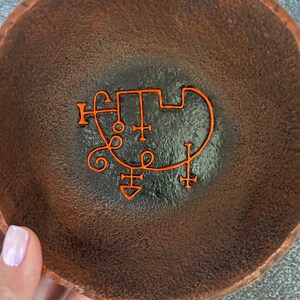 Andrealphus Sigil Lesser Key Solomon Goetia Altar Offering Bowl - Etsy ...