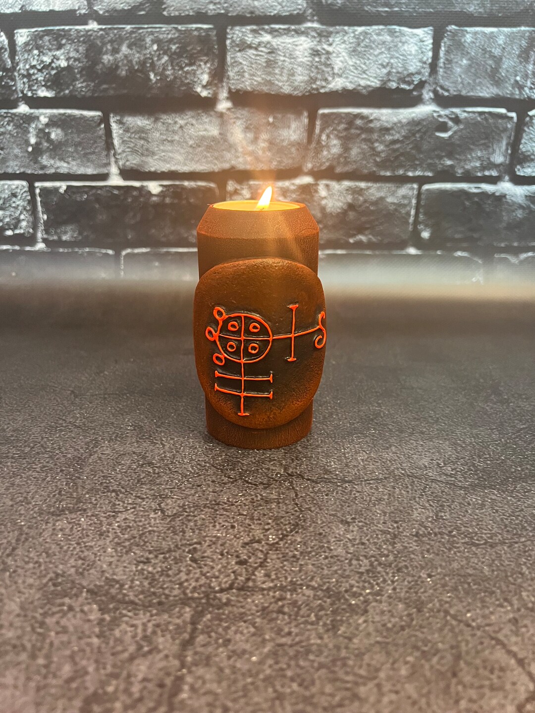 Buer Goetia Candlestick 72 Demons Candle Holder Ritual Altar Solomon ...