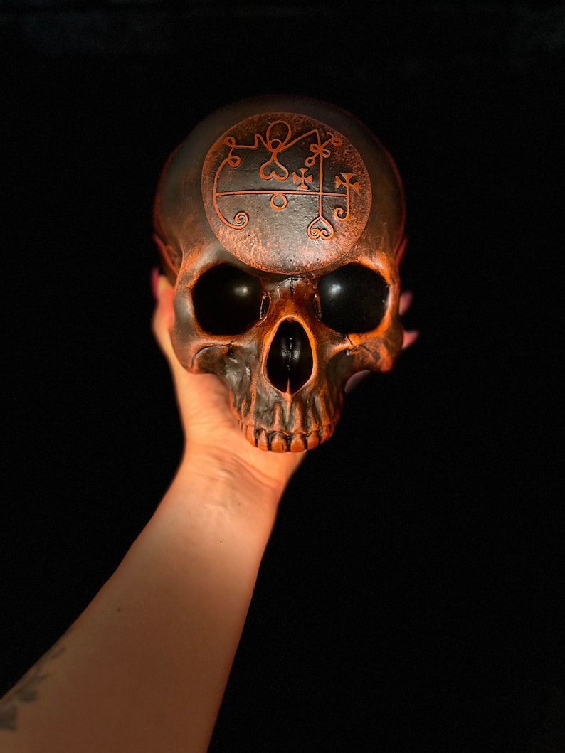 Goetia Beleth Sigil Altar Ritual Skull - Etsy