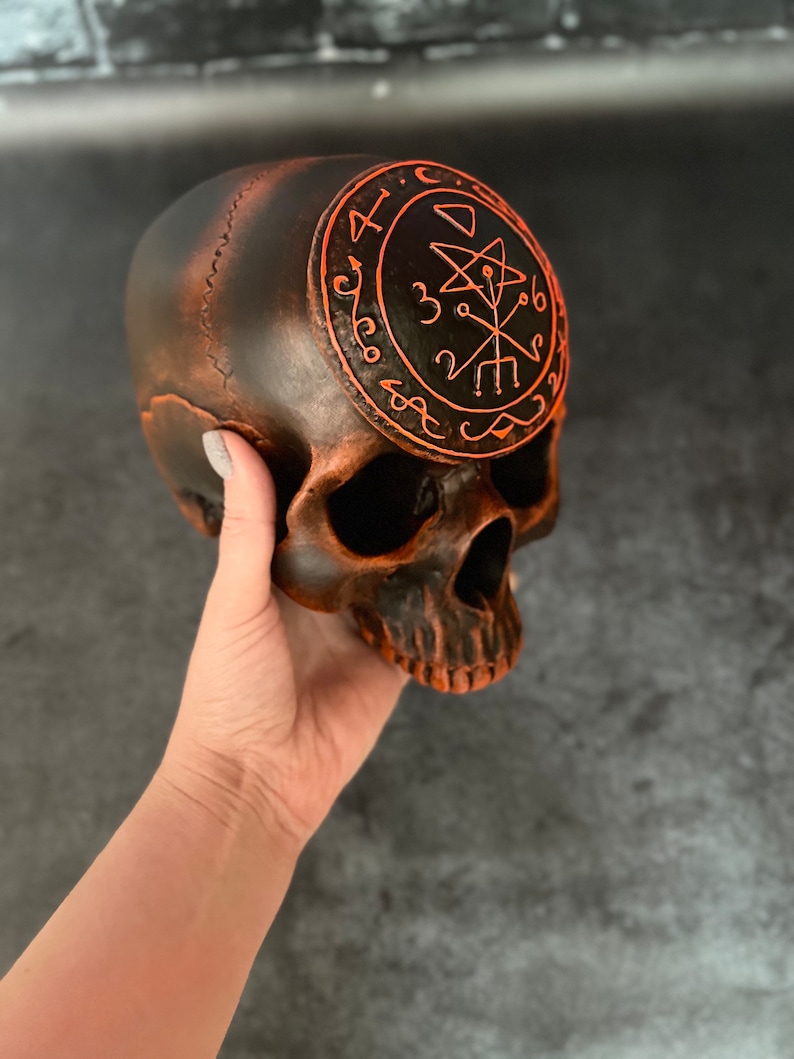 Lilith Occult Skull - Etsy