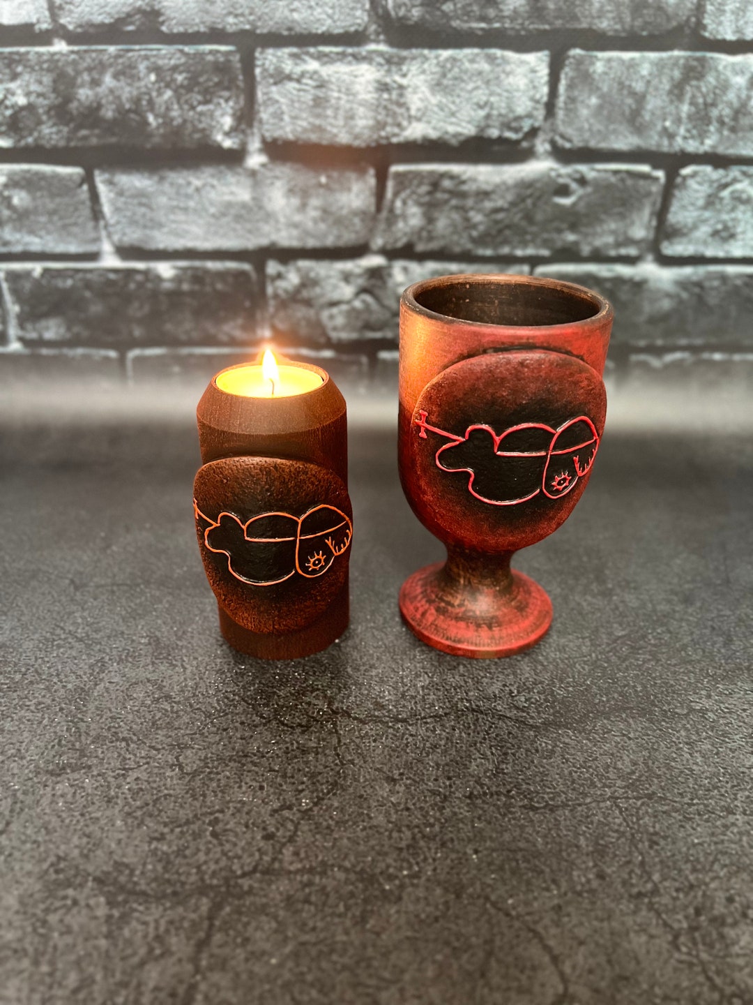 Clauneck Demonology Altar Ritual Set Occult Tools Witchcraft Supplies ...