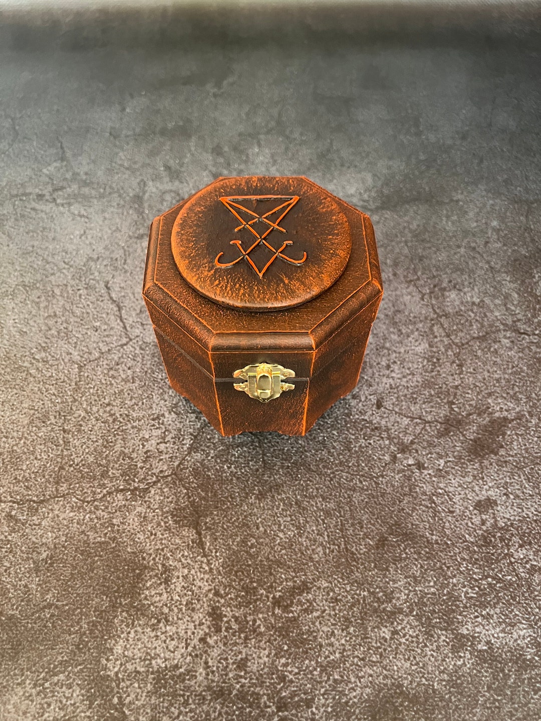 Lucifer Box Demon Tool Witch Home Decor Altar Witchcraft - Etsy