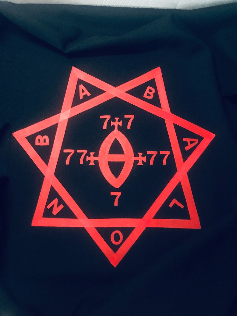 Babalon Tablecloth Thelema Crowley Babalon Sigil Altar Tool - Etsy