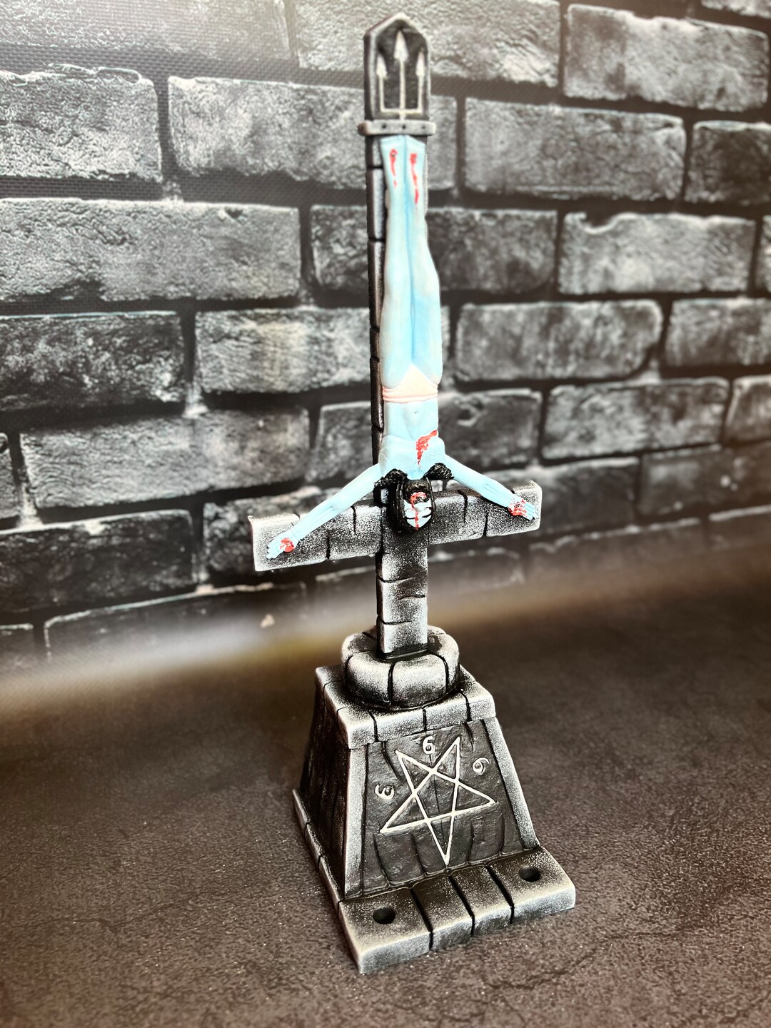 Inverted Jesus 666 Satanism Altar Statue Occult Witchcraft Supplies ...