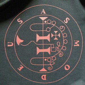 Asmodeus Tablecloth Goetia Demon Sigil Solomon Magic Witchcraft ...