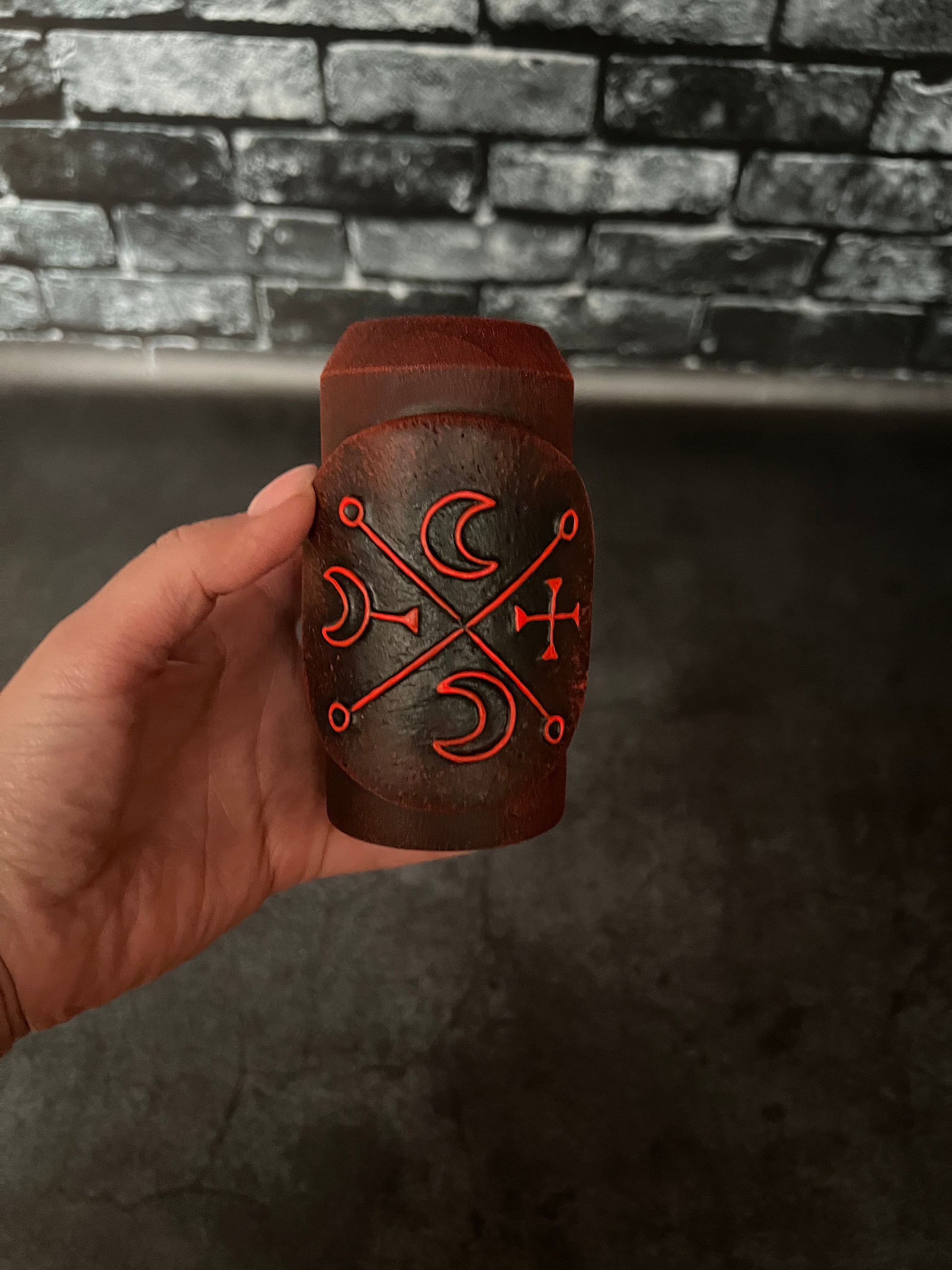 Decarabia Candlestick Goetia Demon Sigil Ritual Altar Occult - Etsy