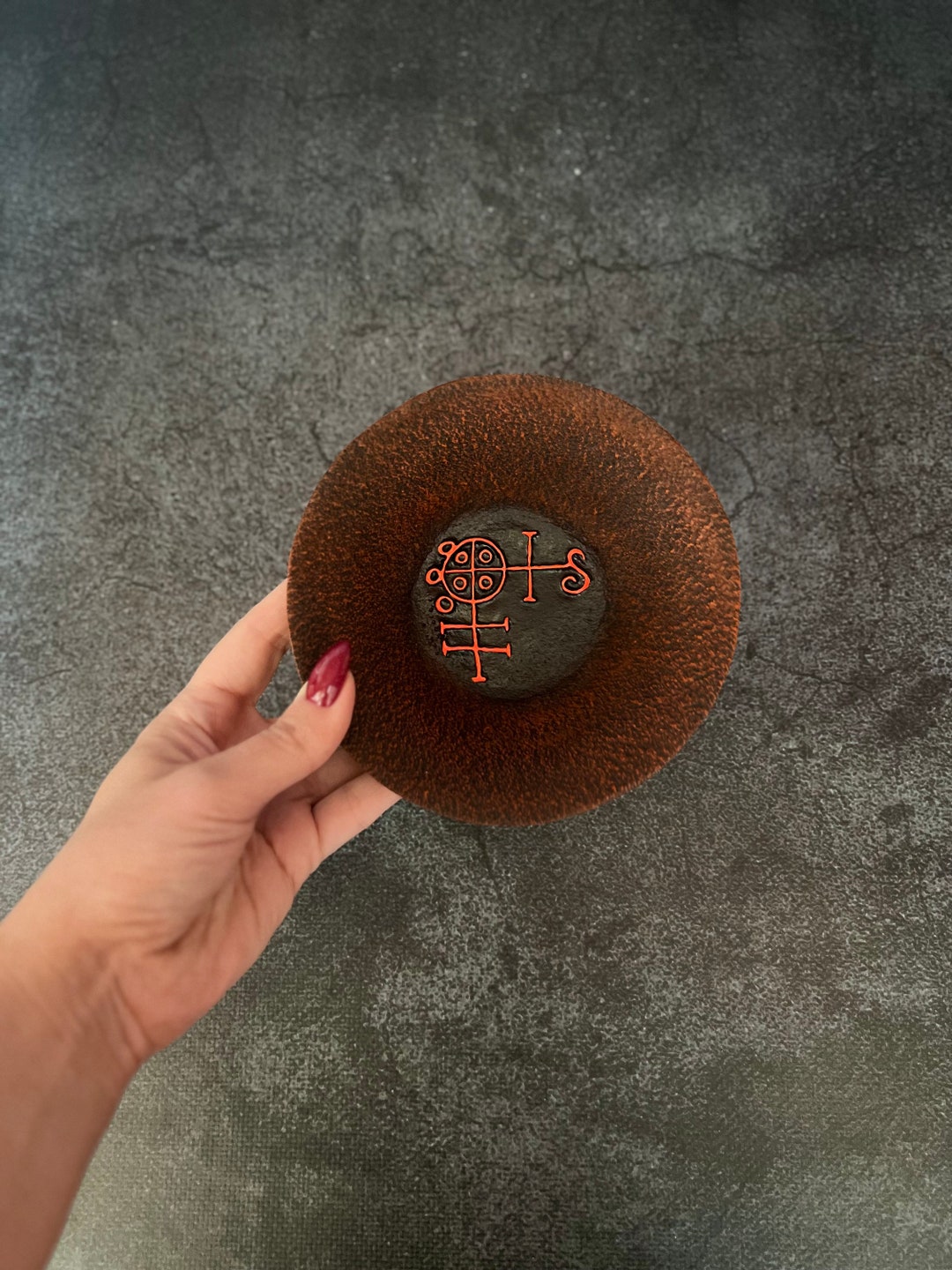 Buer Offering Bowl Plate Ritual Altar Goetia Lesser Key Solomon ...