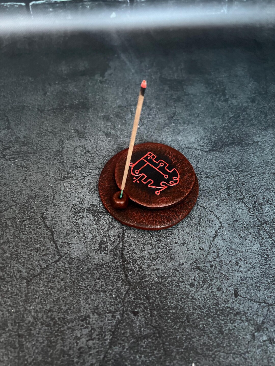 Stolas Demon Sigil Goetia Alrar Ritual Incense Holder Solomon Magic ...