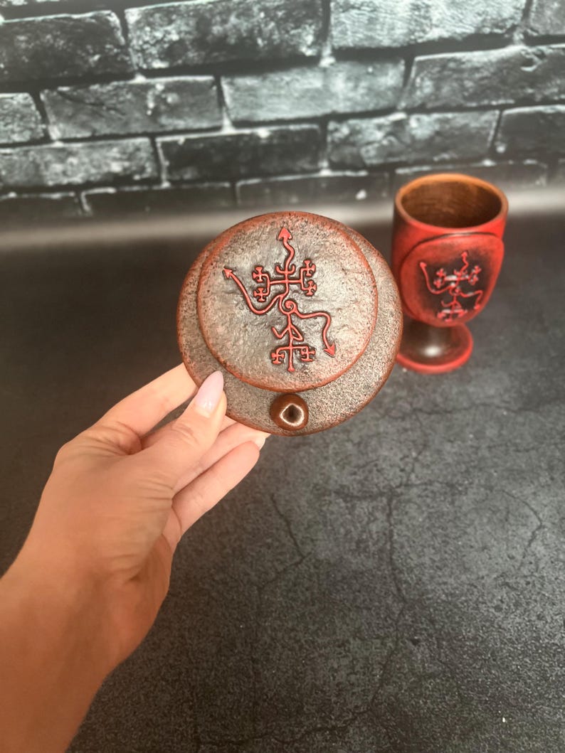 Pazuzu Sigil Occult Altar SET - Etsy