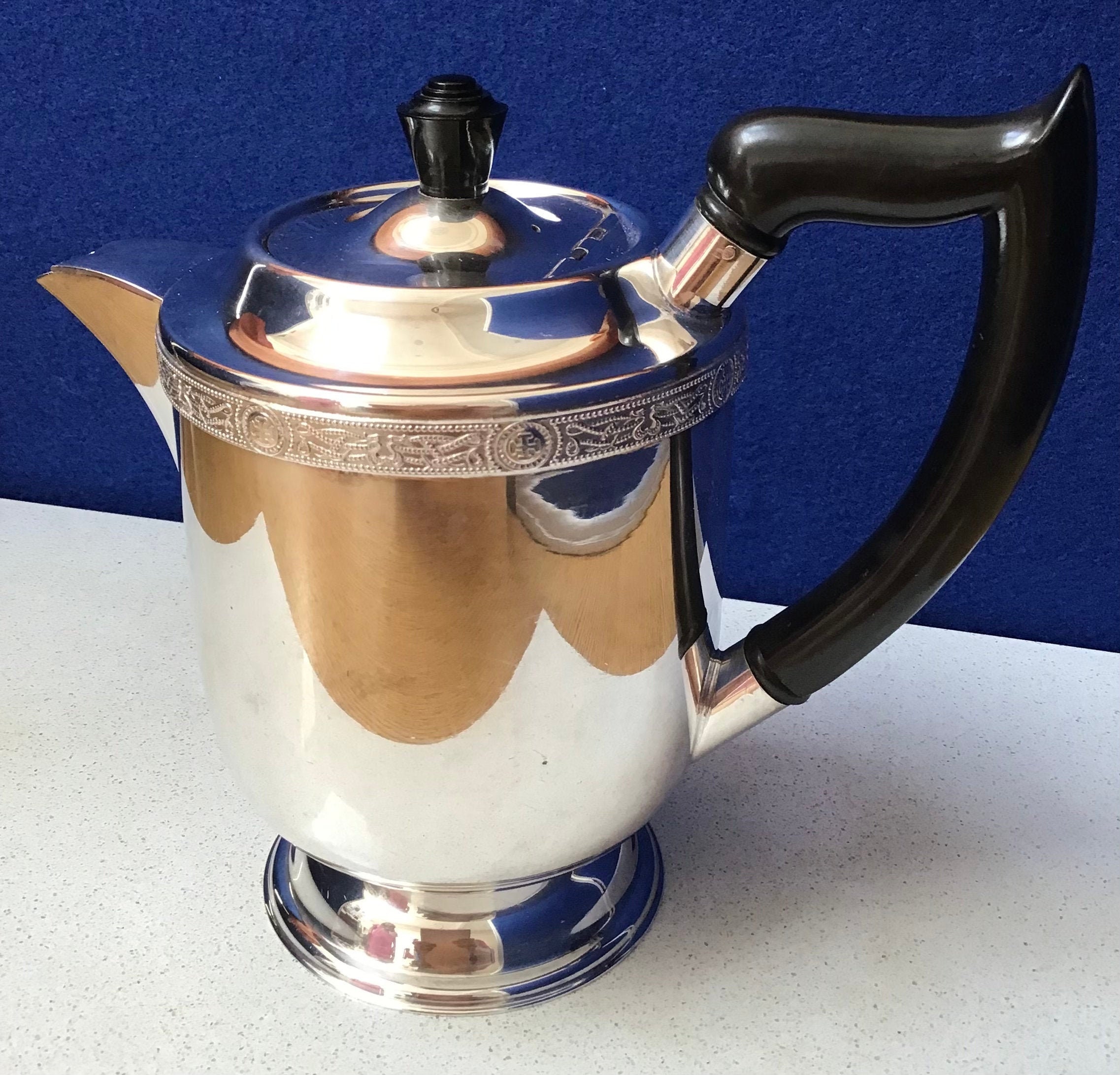 Viners Silver Plated Teapot Viners Sheffield the Cutlers - Etsy UK