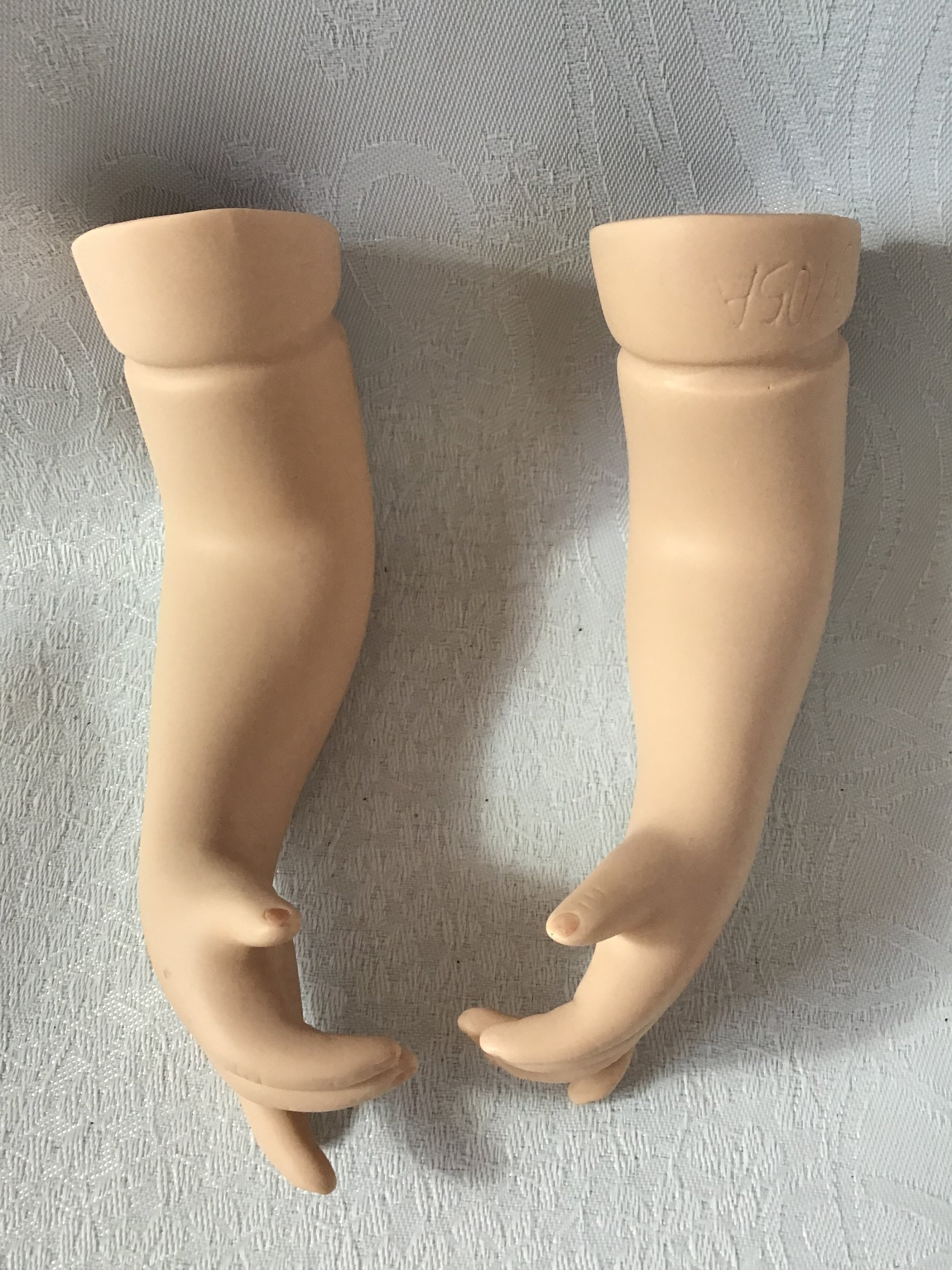 Ceramic Doll Parts Arms and Legs Two Arms Two Legs Large Doll Repair ...