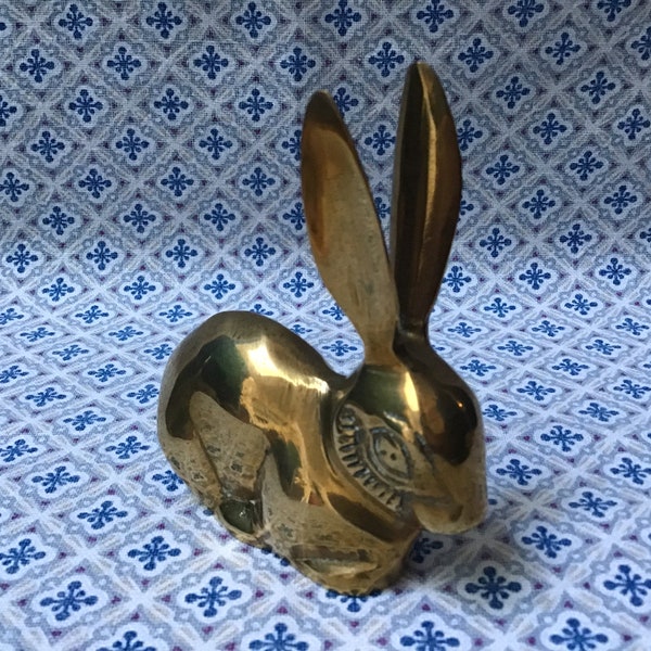 Brass Rabbit - Etsy