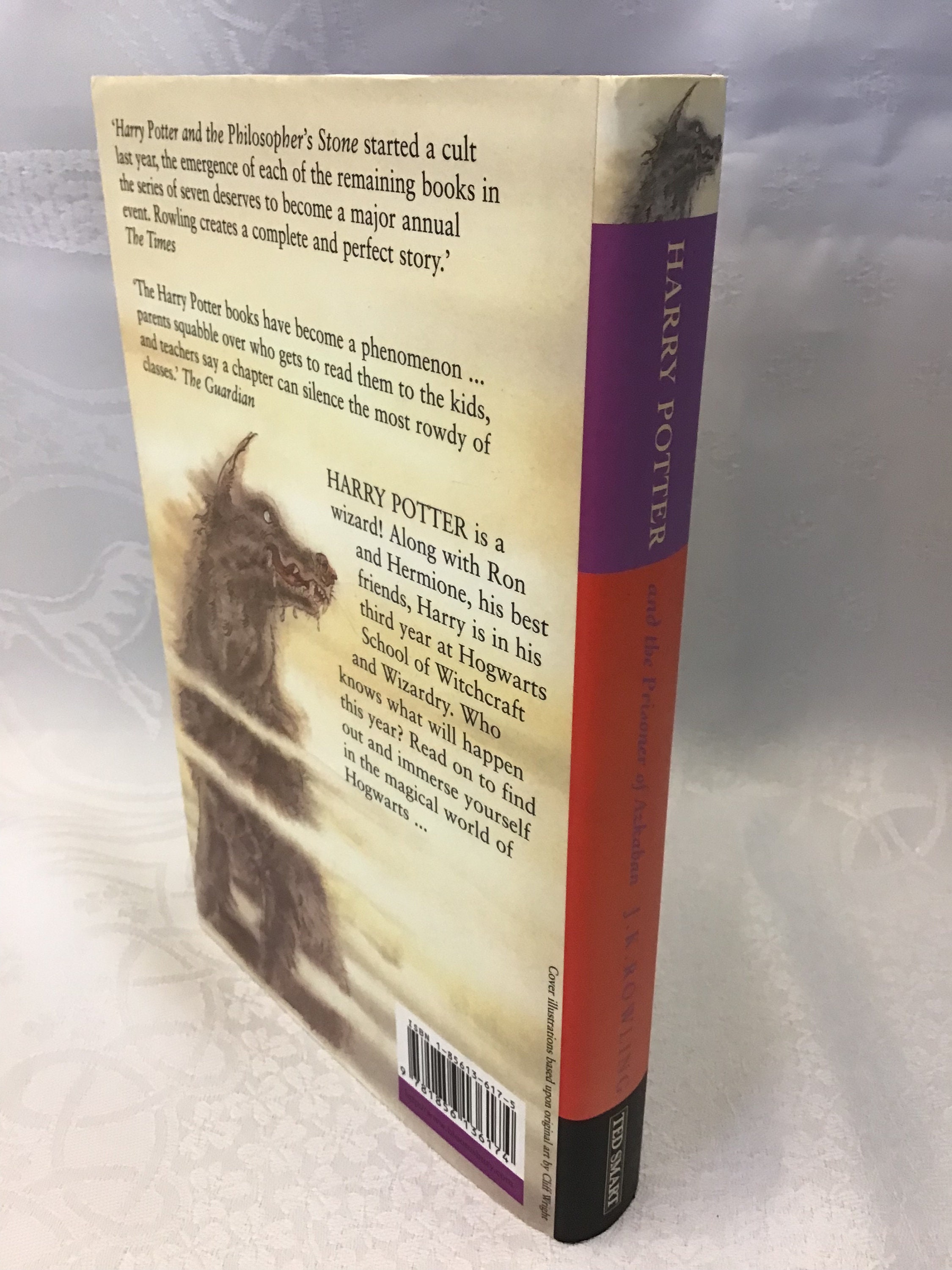 Harry Potter and the Prisoner of Azkaban Hardback Dust Jacket 1994 ...