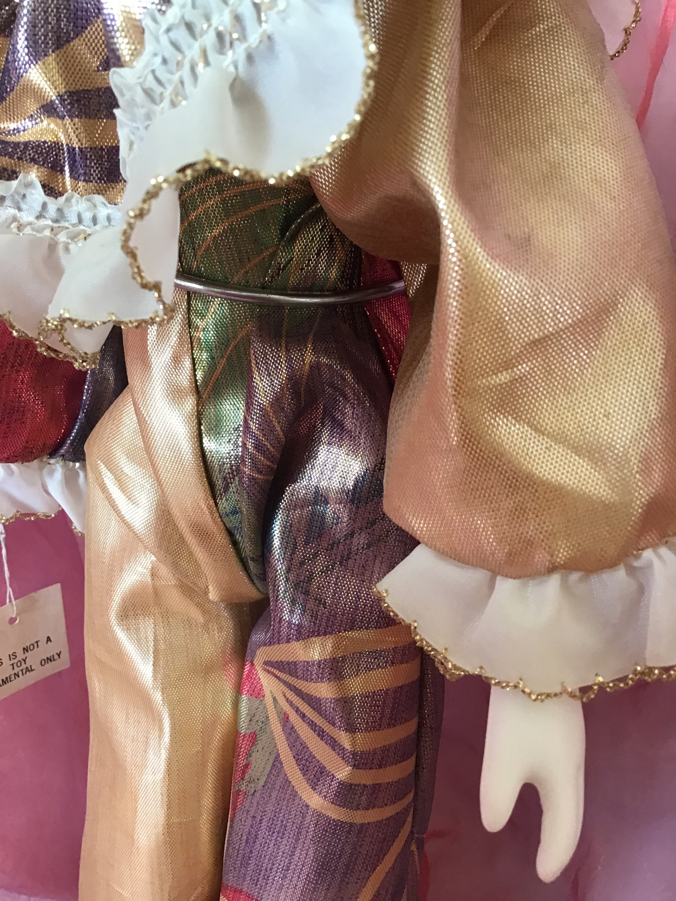 Pierrot Doll Ceramic Doll Tear of a Clown Doll Ceramic Doll Collector ...