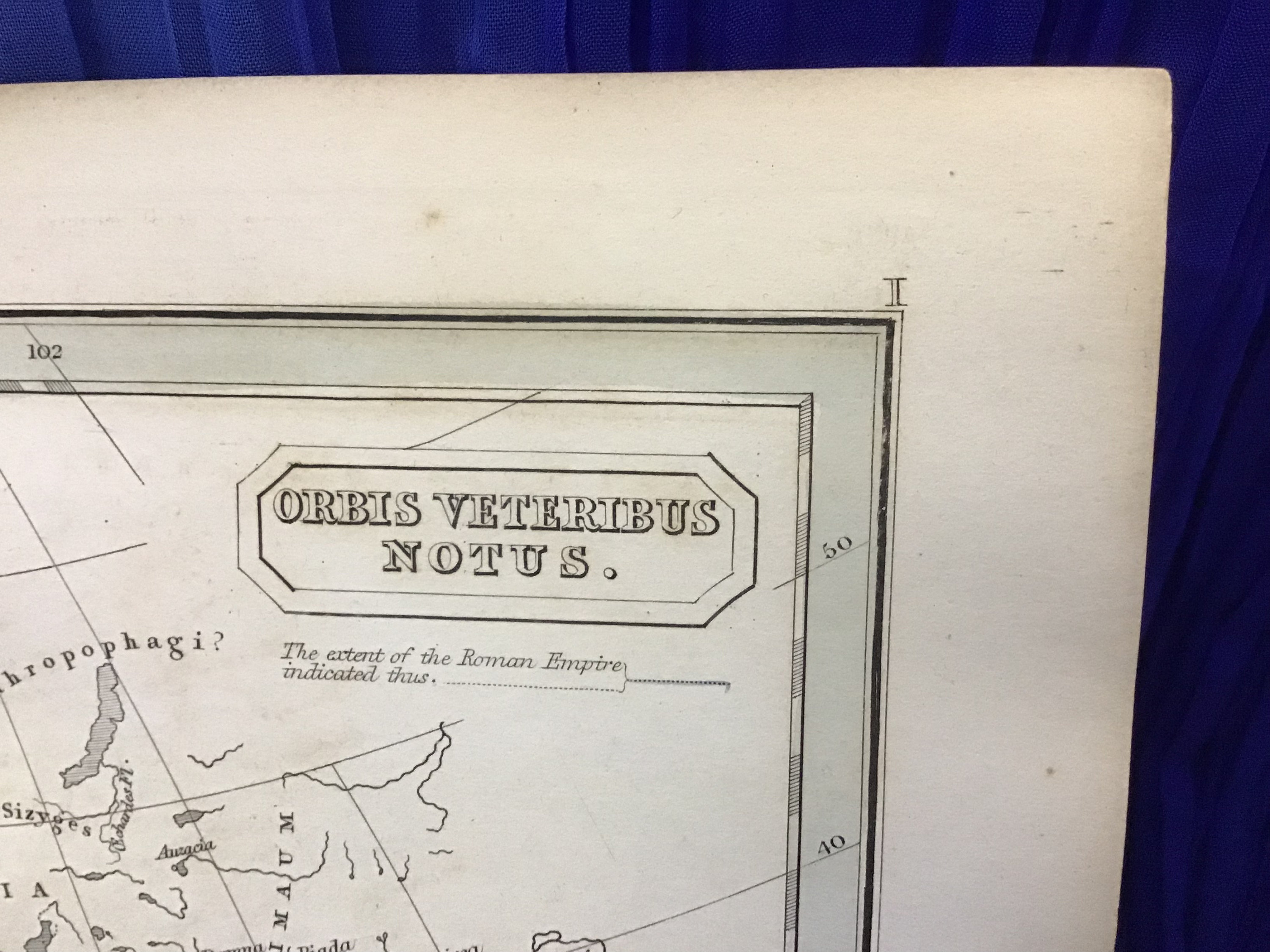 Rare Antique Prints Cartography Map the Known World 1851 - Etsy
