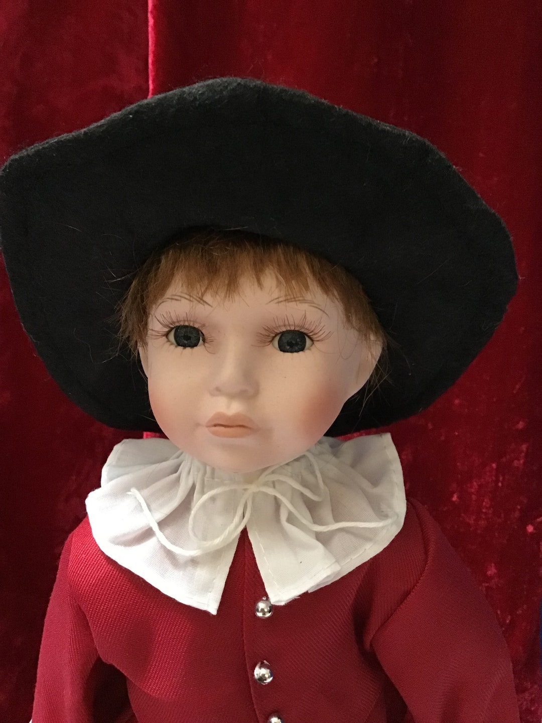 Pilgrim Doll American Pioneers Settler Dolls Thanksgiving Dolls Gift ...