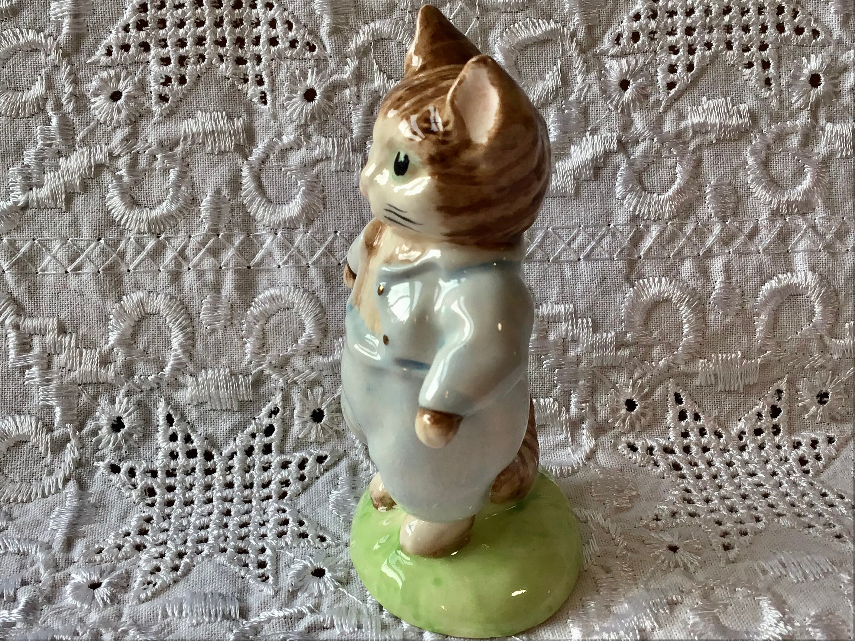 Beatrix Potter Tom Kitten Figurine Handmade Beswick Collection - Etsy