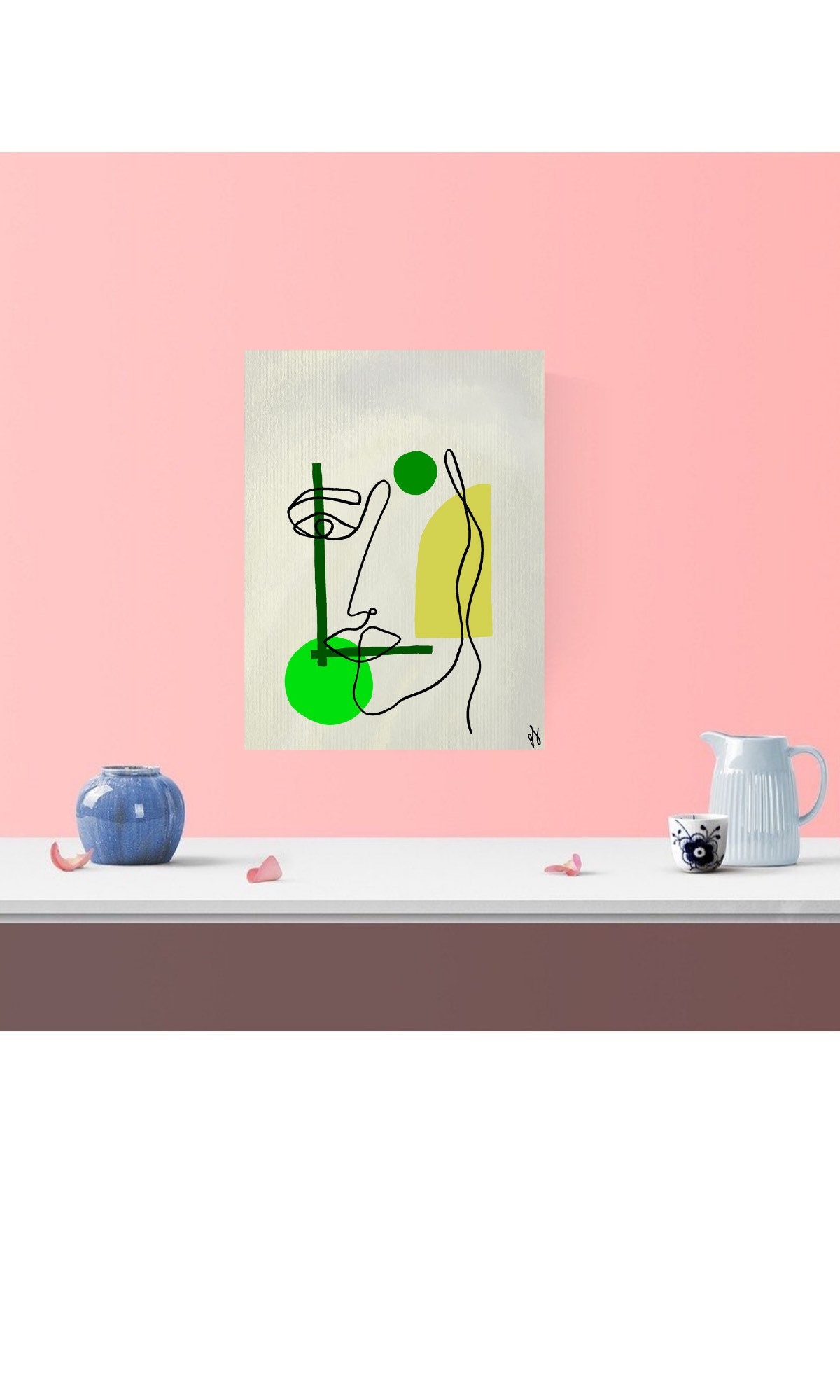 Line Art Print - Etsy