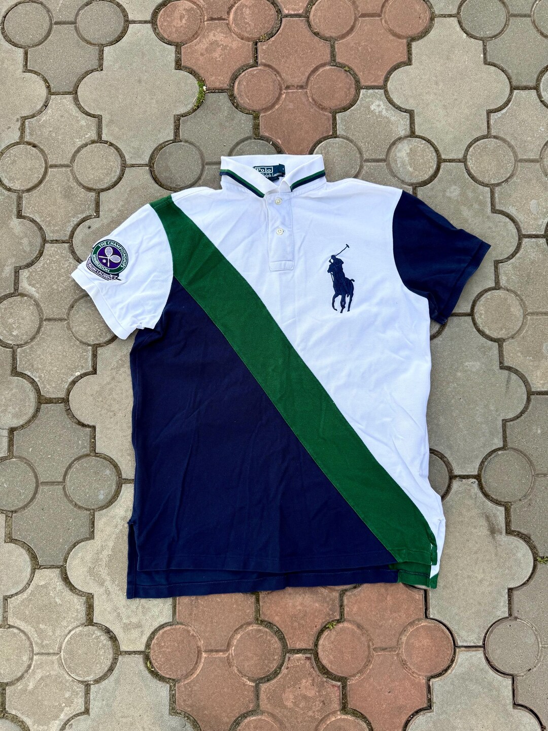 Vintage Polo Ralph Lauren Big Pony Polo Tee Chief Keef Style Y2K - Etsy