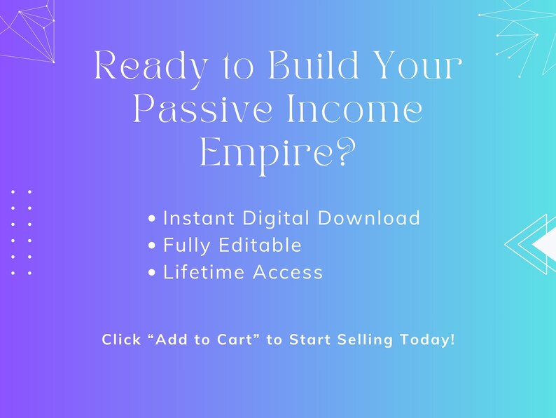 Passive Income Ebook Bundle | Editable Canva Templates + Mockups | PLR ...