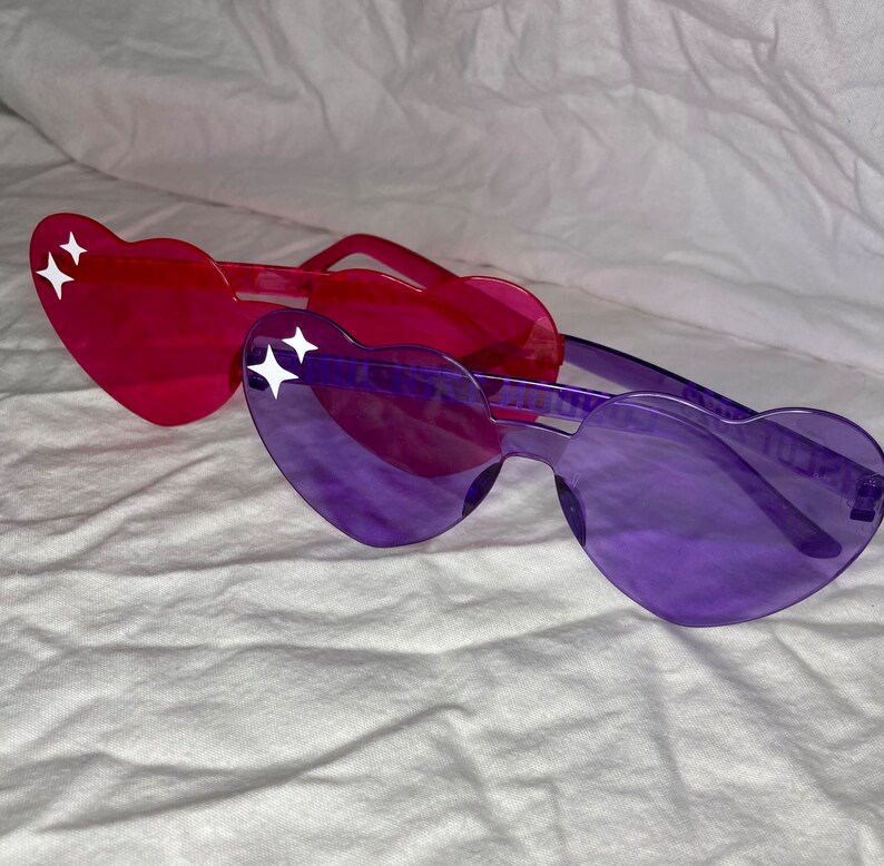 Harry Styles Heart Glasses| HSLOT| Love on Tour| Concert Accessory ...