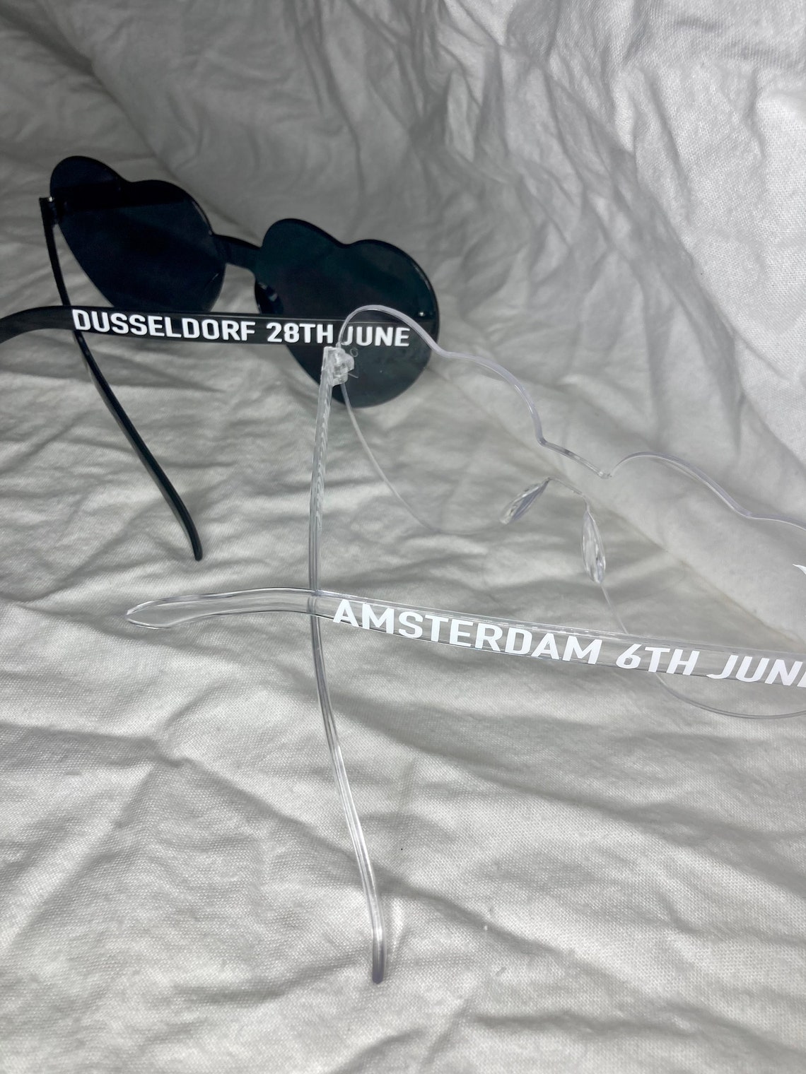 Harry Styles Heart Glasses HSLOT Love on Tour Concert Accessory - Etsy