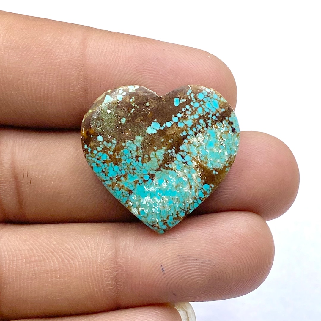 100% Natural Number Eight Turquoise Cabochon - Nevada Number 8 ...