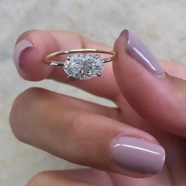 Horizontal Ring - Etsy