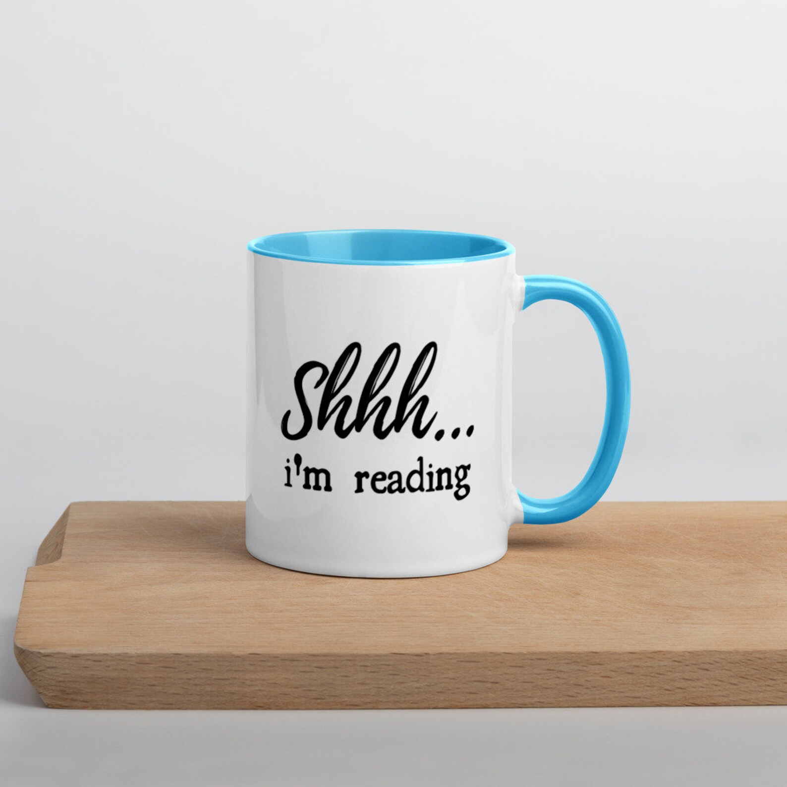 Shhh I'm Reading 11 Oz. Ceramic Coffee Tea Mug Gift for | Etsy