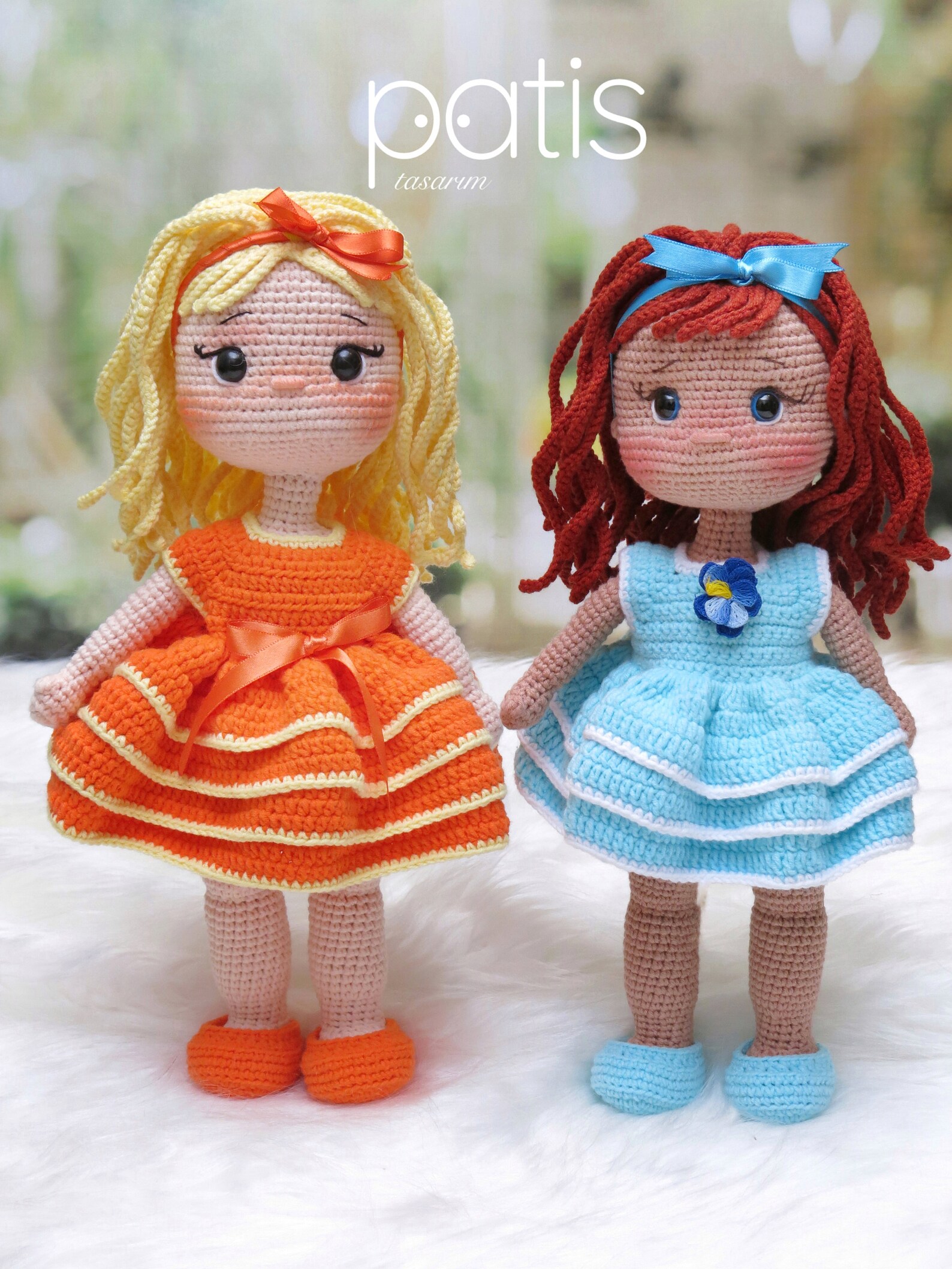 Amigurumi Crochet Monica Doll, Handmade Crochet Toy, Baby Doll, Hand ...