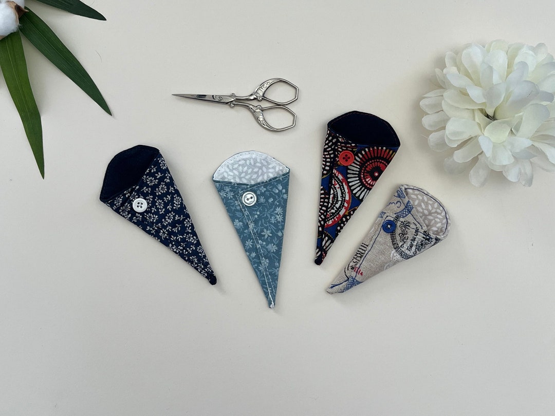 Embroidery Scissors + Cotton Scissor Case- - Etsy