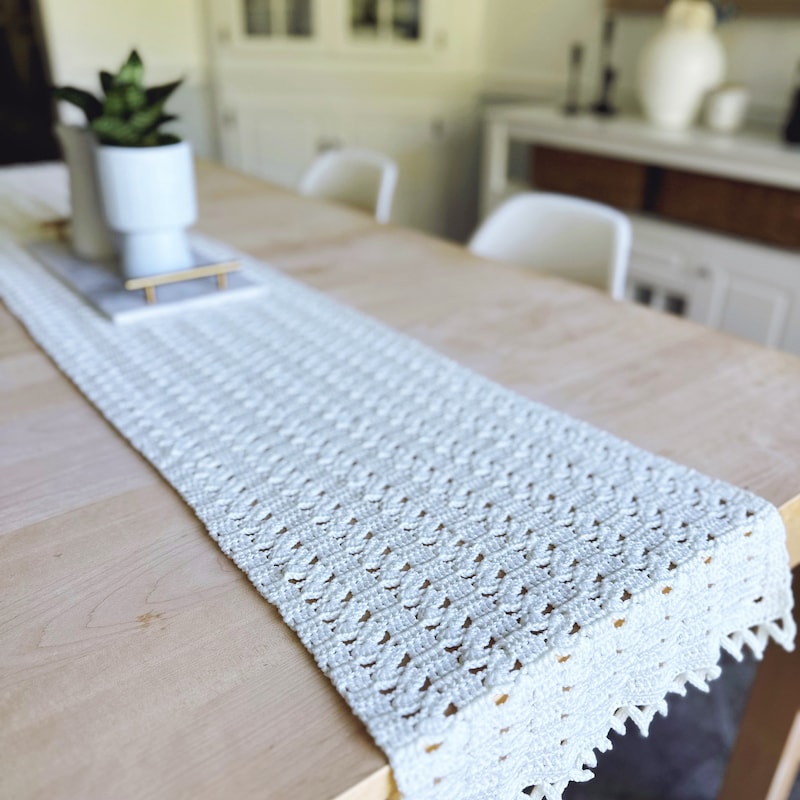 Crochet Table Runner - Etsy
