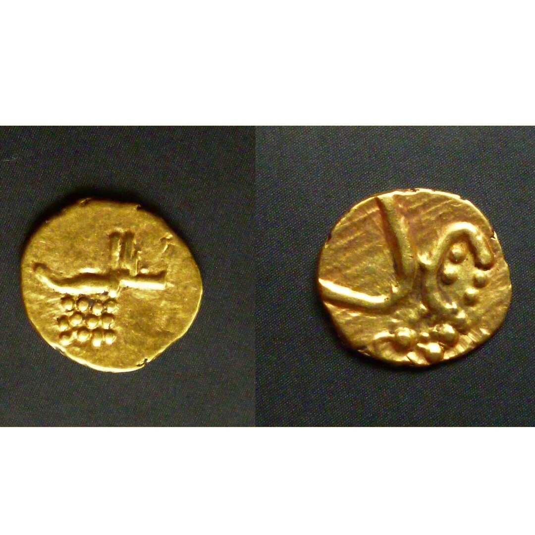 Gold Fanam Vira Raja Type Independent Kingdoms Princely - Etsy