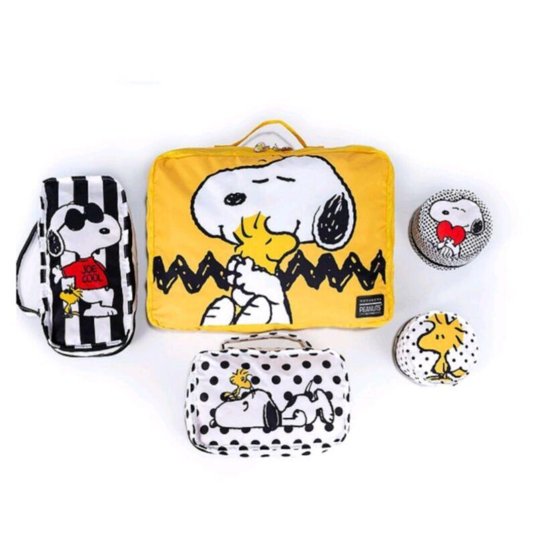 Snoopy Travel Set Large Capacity Cartoon Travel Set 5-piece Peanuts ...