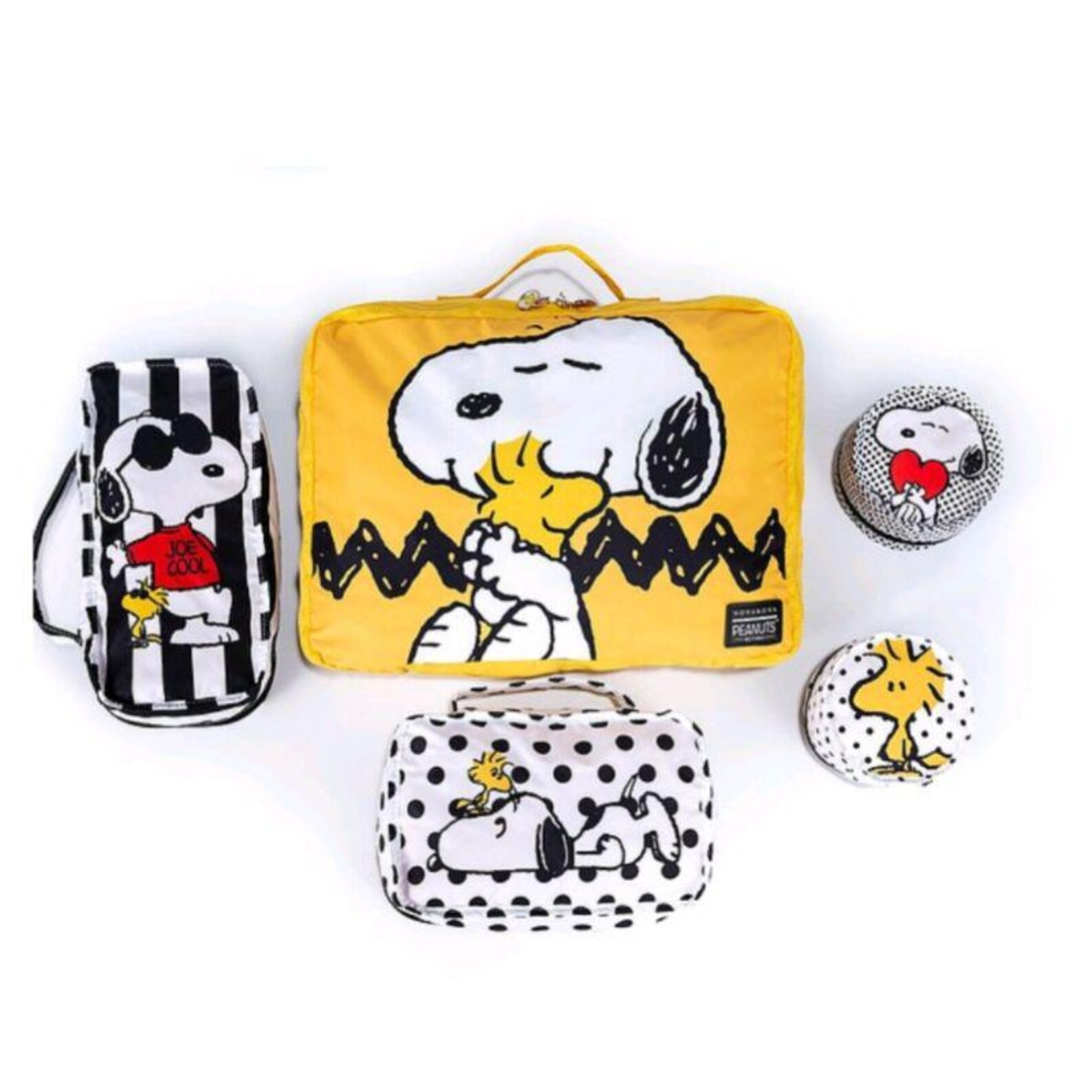Snoopy Travel Set Large Capacity Cartoon Travel Set 5-piece Peanuts ...