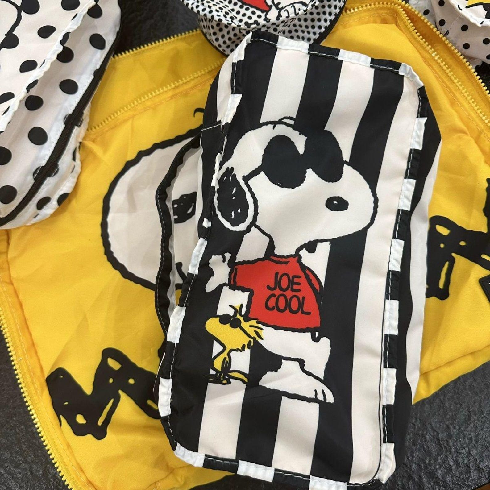 Snoopy Travel Set Large Capacity Cartoon Travel Set 5-piece Peanuts ...