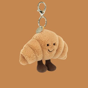Jellycat Croissant Keychain - Etsy