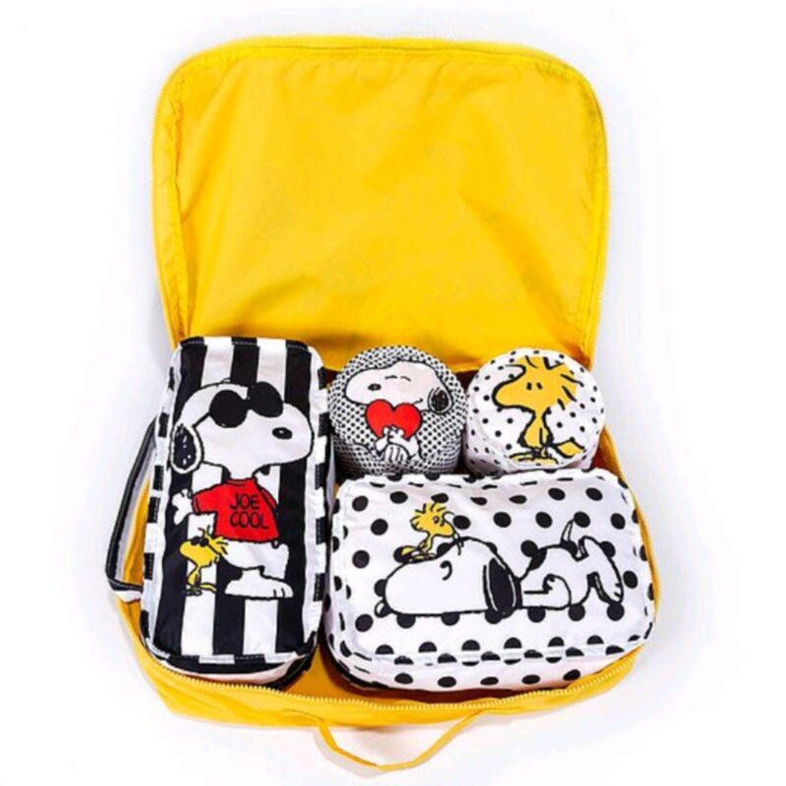 Snoopy Travel Set Large Capacity Cartoon Travel Set 5-piece Peanuts ...