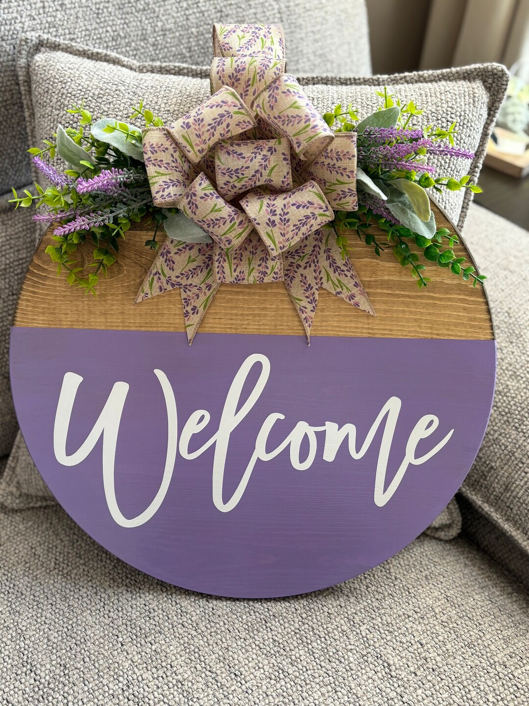 Front Door Decor | Welcome | Welcome Home | Door Hanger | Front Door ...