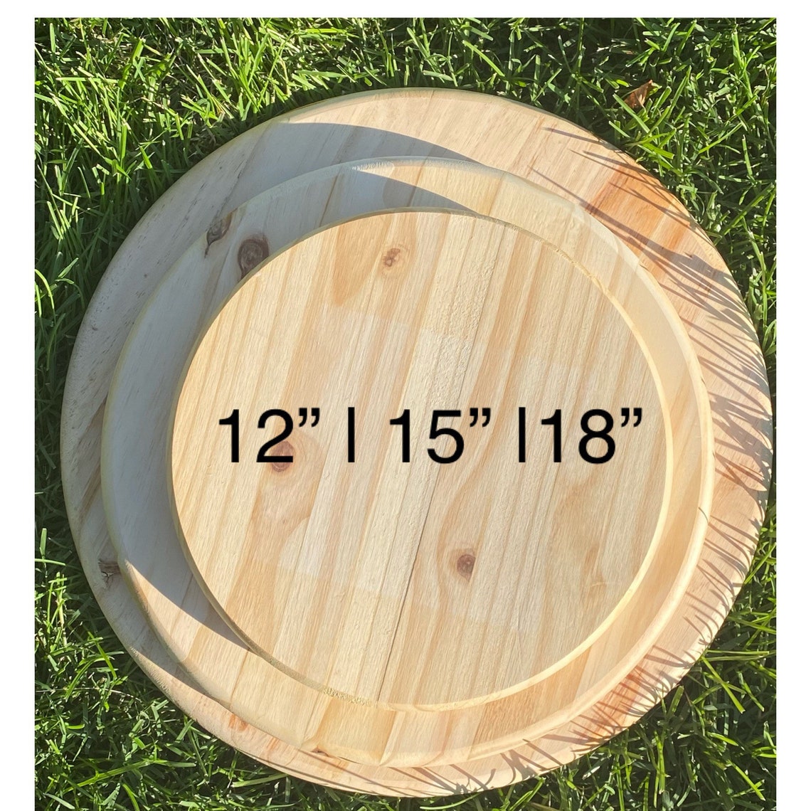 Last Name Est Date Board Serving Tray Lazy Susan - Etsy