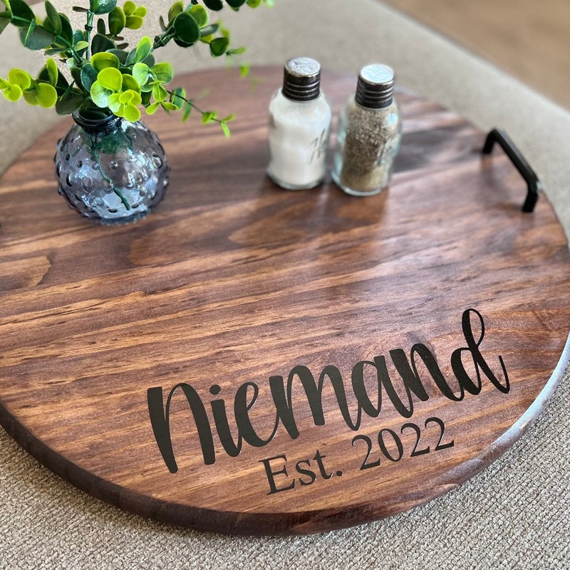 Personalized Lazy Susan - Etsy