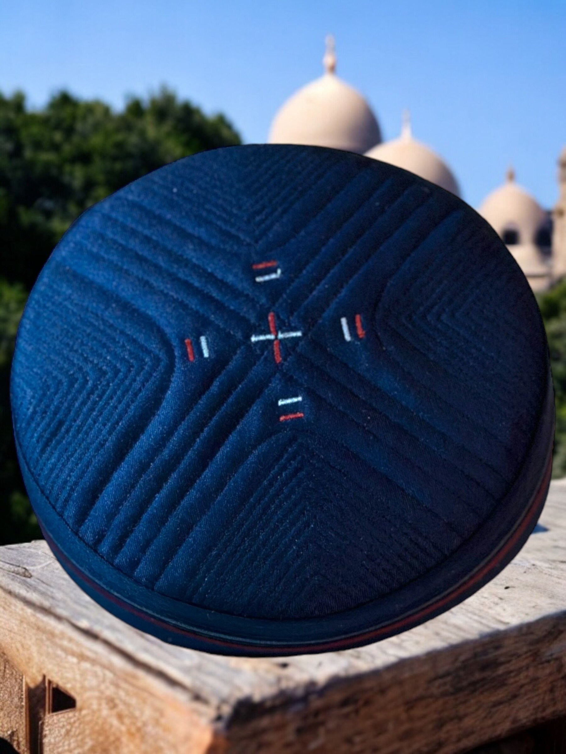 Men Premium Quality Prayer Cap Islamic Round Cap Topi Skull Cap Kufi ...