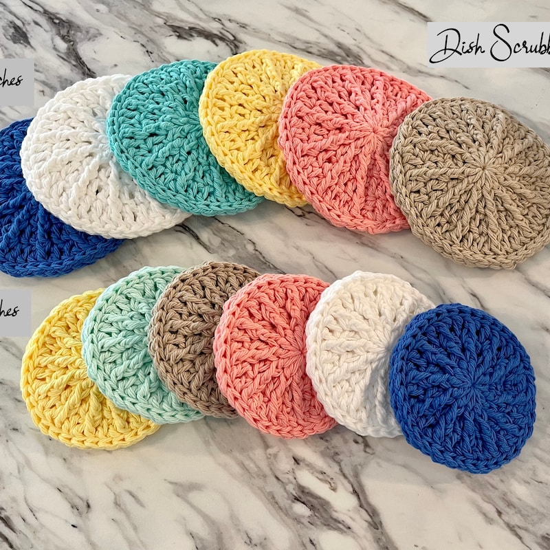 Dish Scrubbies - Etsy
