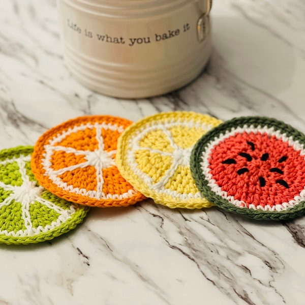 Lemon Coasters - Etsy