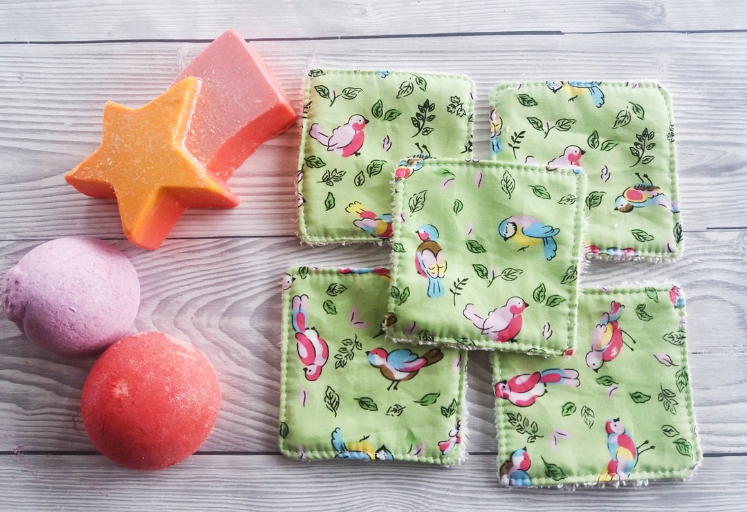 Bamboo Reusable Face Wipes, Reusable Face Pads, Eye Makeup Remover Wipe ...