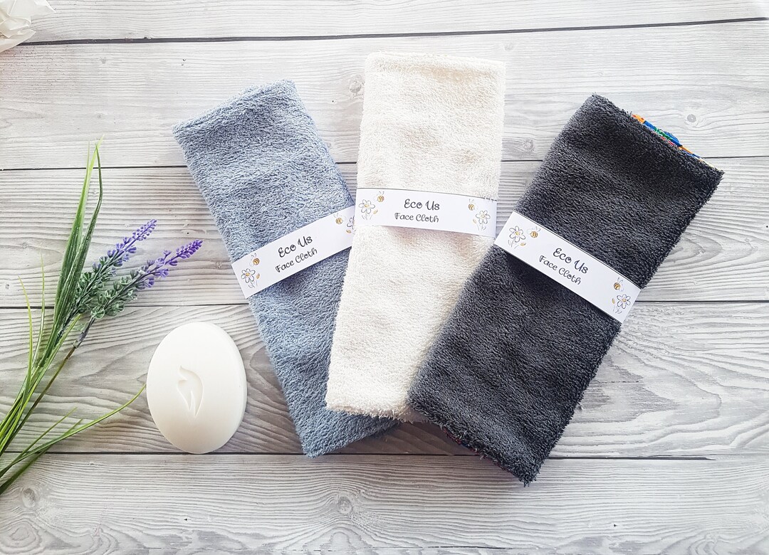 Bamboo Face Cloth, Luxury Face Cloth, Flannel, Bamboo Face Wipe, Bamboo ...