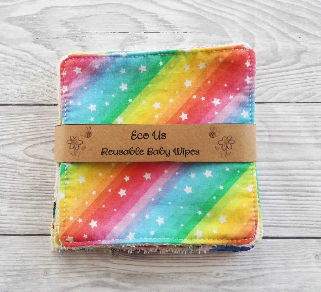 Reusable Baby Wipes, Eco Baby Wipes, Eco Wipes, Cloth Baby Wipes, Zero ...