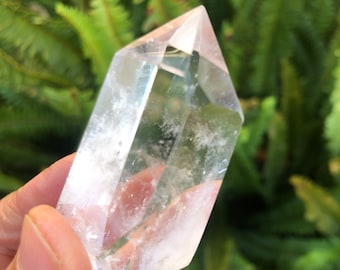 Large Beautiful Clear Quartz Crystal Point Double Terminated 110g - Etsy